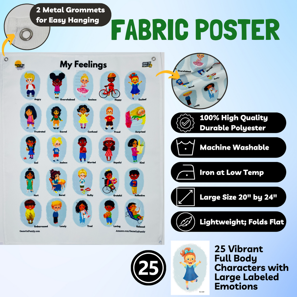 Feelings and Dealings: My Feelings Chart for Kids – Game On Family